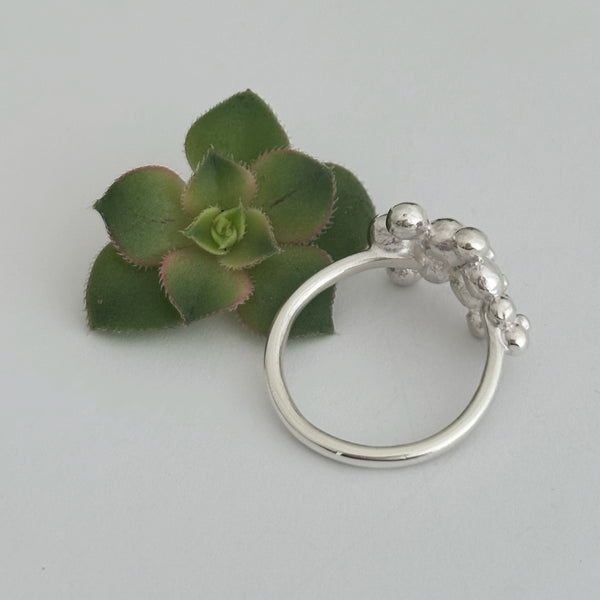 Large Lots of Bubbles Sterling Silver Ring – Pip Keane Design